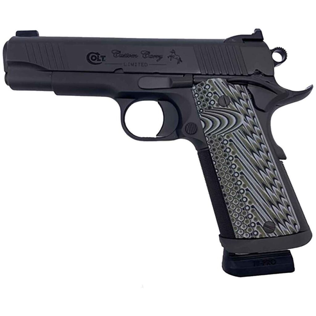 Colt Custom Carry 9mm Luger 4.25in Cerakote Smoked Gray Pistol - 7+1 ...