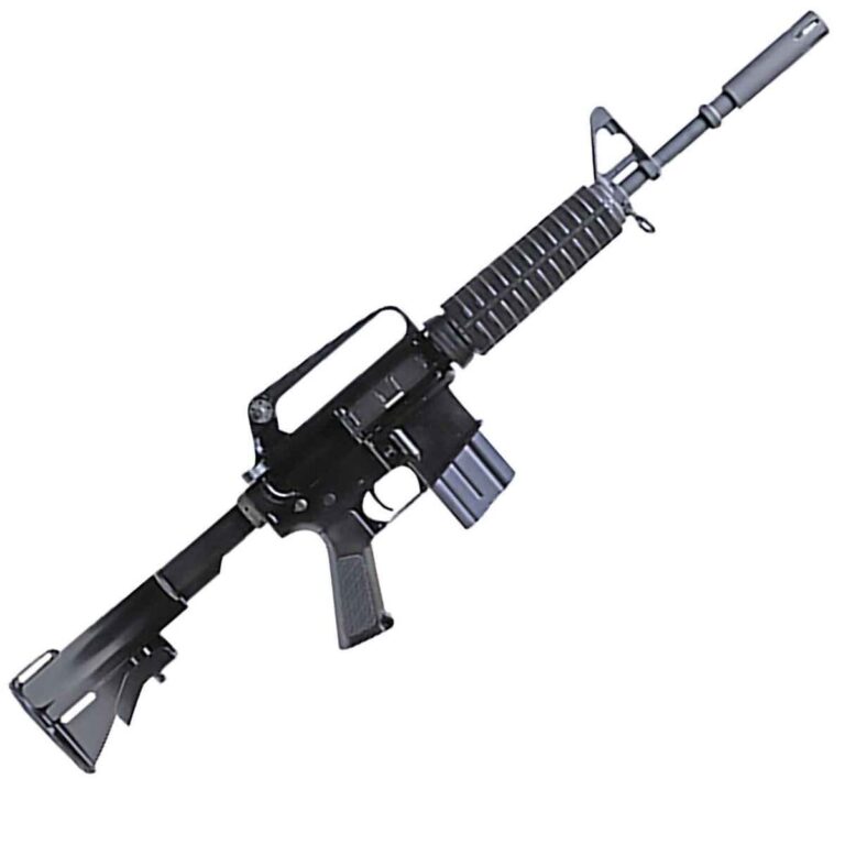 Colt Commando 5.56mm NATO 16in Black Vinyl Coated Semi Automatic Modern ...